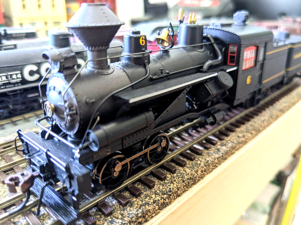 **LNIB! *3-TRUCK HEISLER CASS SCENIC RR #6" RIVAROSSI HO *RUNS GOOD ...