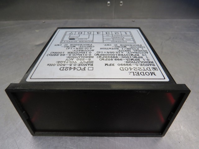 Extech DT2240D Panel Tachometer RPM 461950 for sale online | eBay