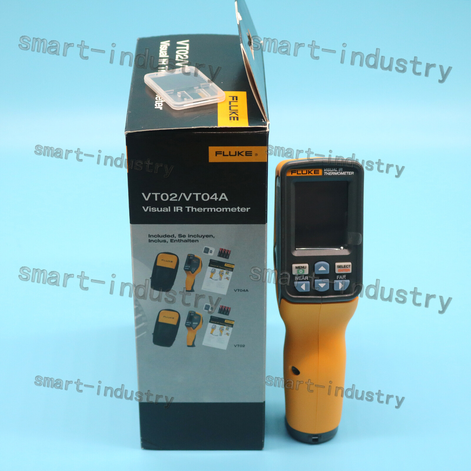 New Fluke VT04A Thermometer Infrared Thermal Camera Temp Meter 1 Year ...