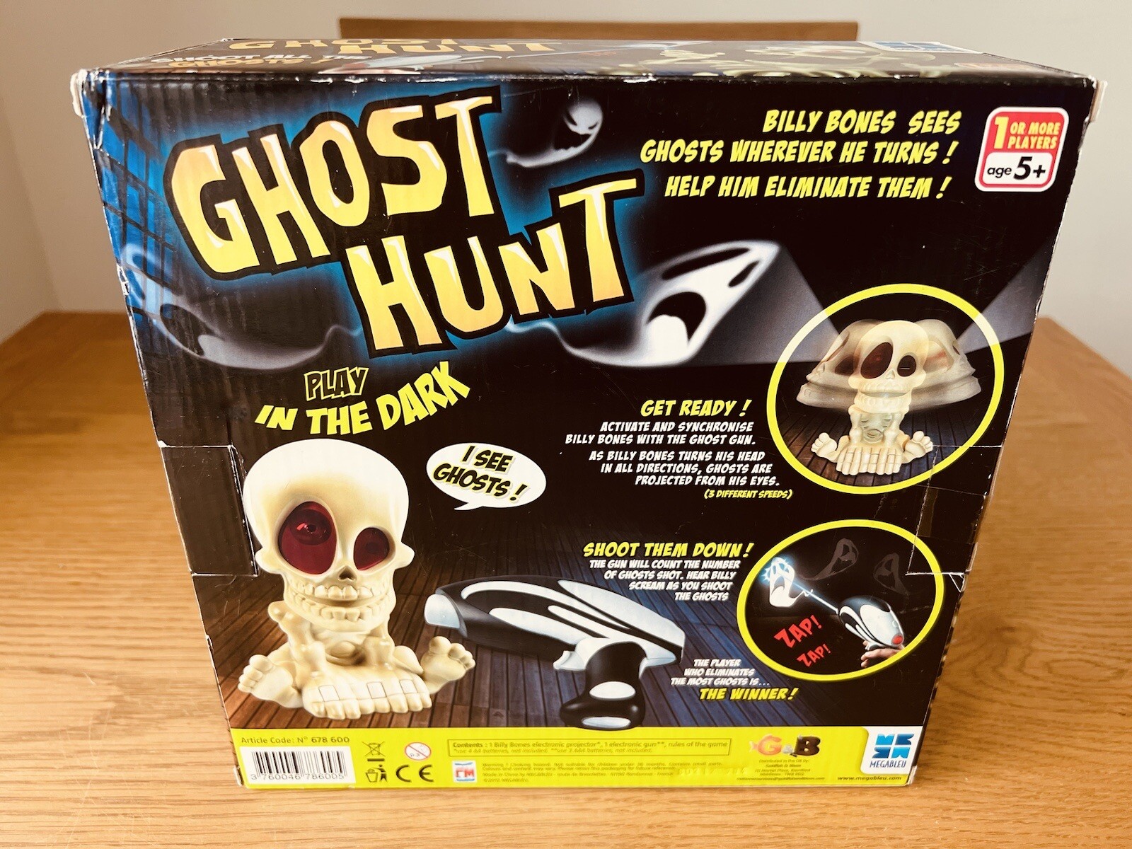 MEGABLEU Ghost Hunt Game Gun for sale online | eBay