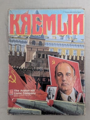 Kremlin Board Game ~ Avalon Hill Game Company ~ Bookcase Game ~ 1988 | eBay