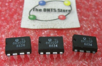 TL062CDP JFET Input OpAmp IC TL062 - NOS Qty 3 | eBay