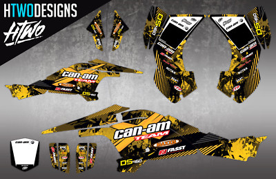 CAN-AM DS450 GRAPHICS DS 450 STICKERS DECALS STICKER GRAPHIC KIT CANAM ...