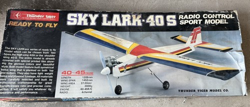 THUNDER TIGER SKYLARK SKY LARK 40 S SPORT MODEL RC PLANE AIRPLANE NEW ...