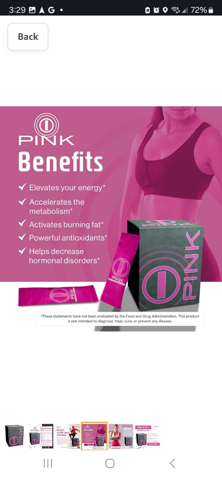 Bhip I -Blue And Pink Natural Energy Drink - 100% Natural - No Crash ...