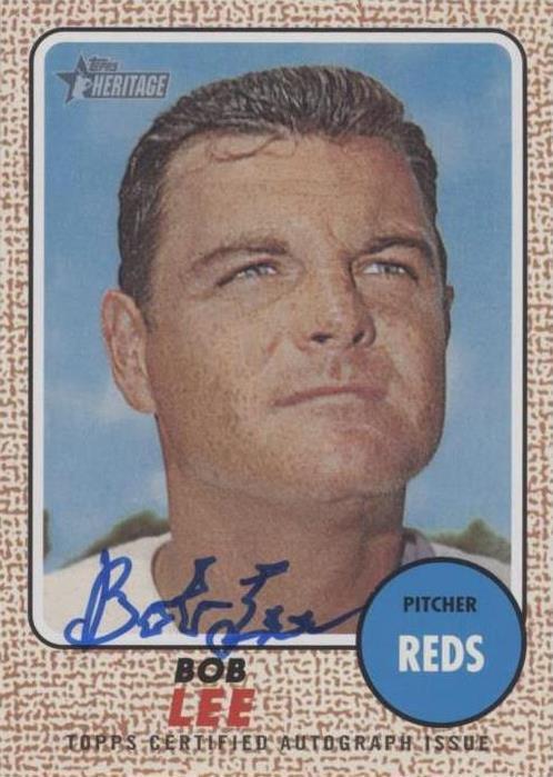 2017 Topps Heritage - Real One Autographs Bob Lee #ROA-BLE (AU) for ...