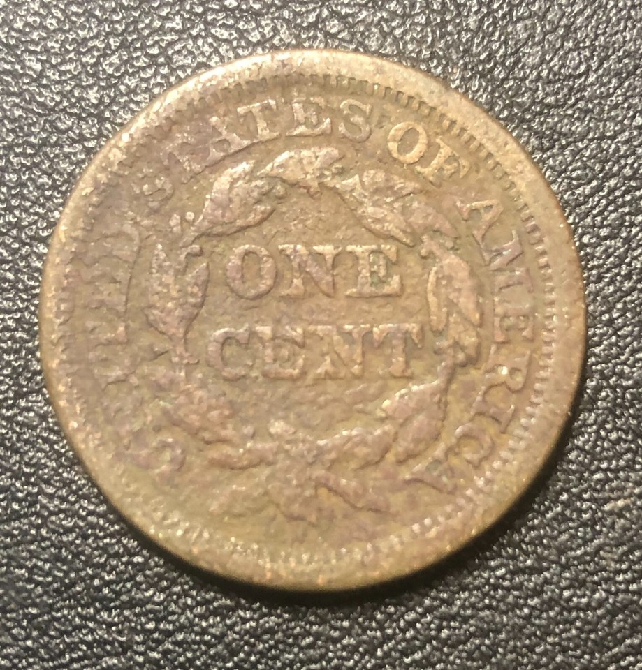1849 Large Cent Copper US United Cents Cent Penny Coin | eBay