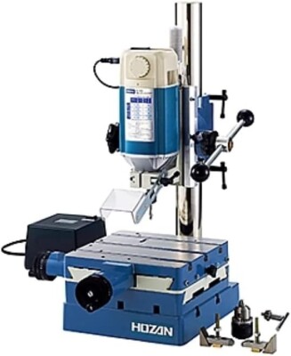 Hozan Small Desk Milling Drill Machine K-280 AC100 50/60Hz Lightweight ...