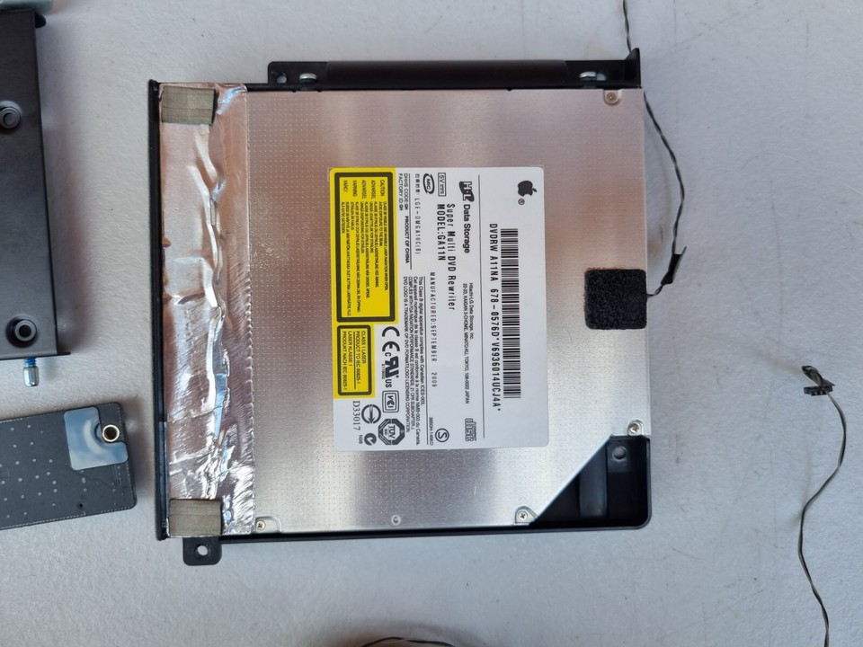 Apple A1311 EMC 2308. Power Supply 614-0445, Fans x2, DVD Drive, Wi-Fi ...