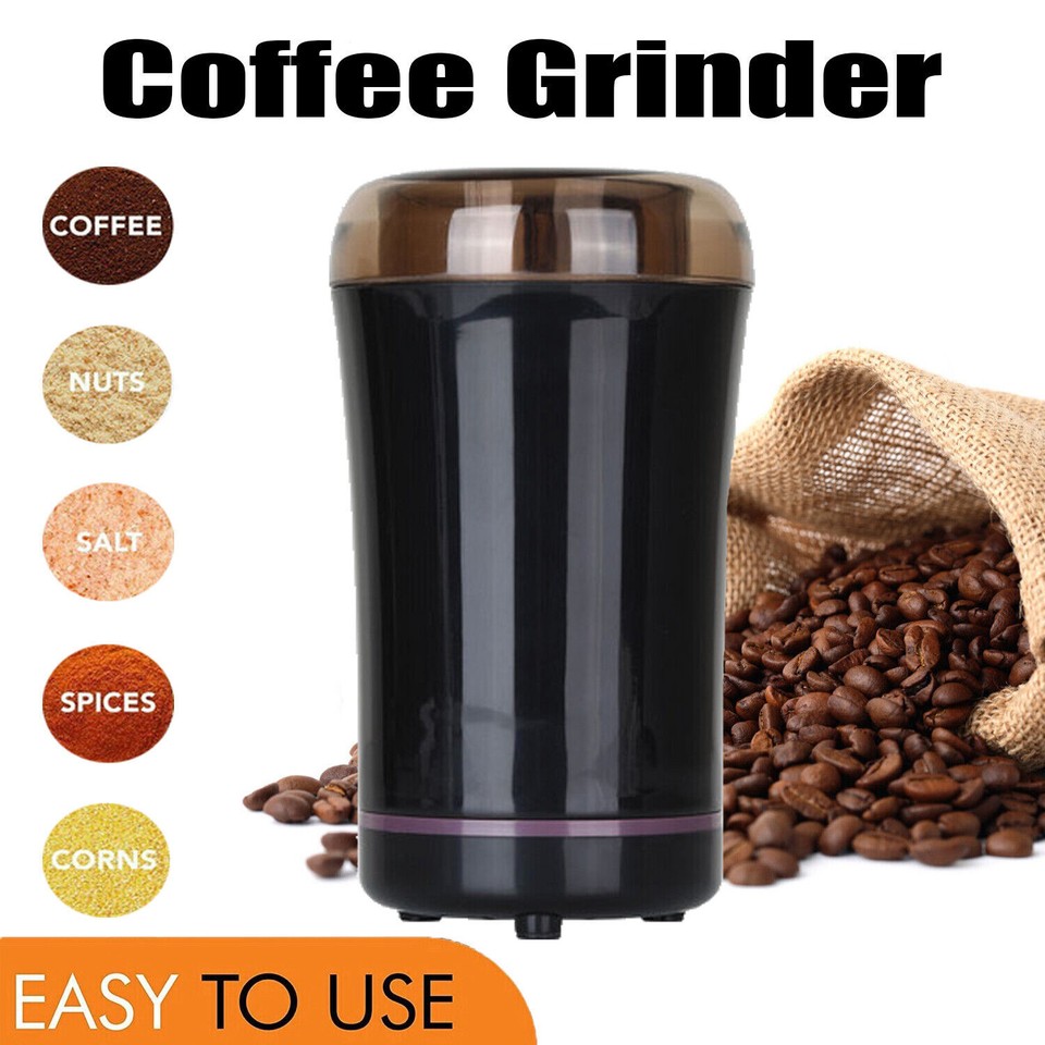 Electric Coffee Grinder Grinding Milling Bean Nut Spice Matte Blade ...