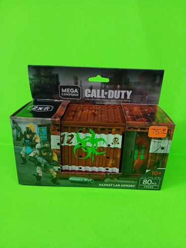 Mega Construx Call Of Duty Hazmat Lab Armory Collector Construction Set ...
