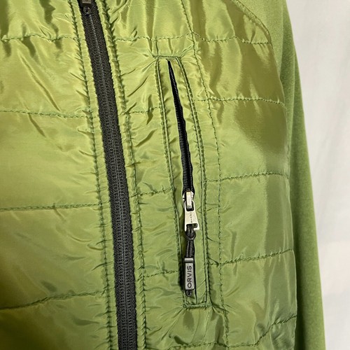 Women's Medium Orvis Green Hybrid Performance Puffer Jacket | eBay