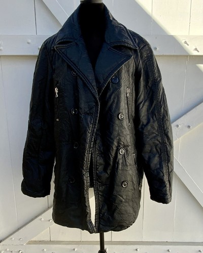Vintage Diesel Ind. Shearling-Lined Coat – Made in Italy – Y2K 90s/00s ...