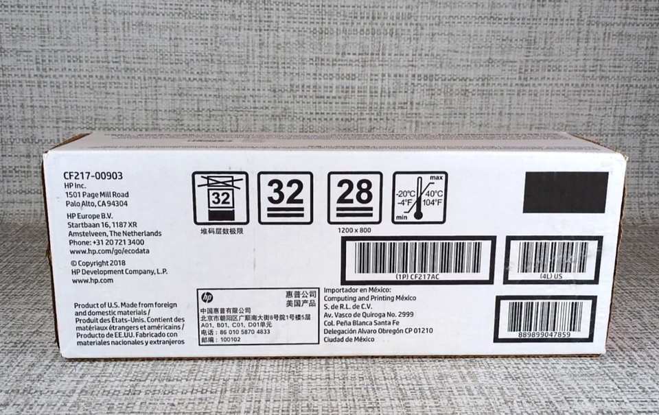 Genuine OEM HP 17A Black LaserJet Toner Cartridge CF217AC FACTORY ...
