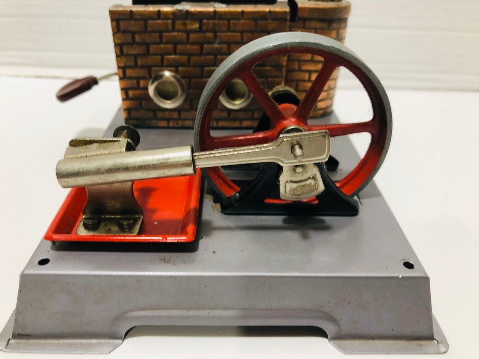 Vintage Fleischmann Tin Steam Engine Toy For Parts or Restoration | eBay