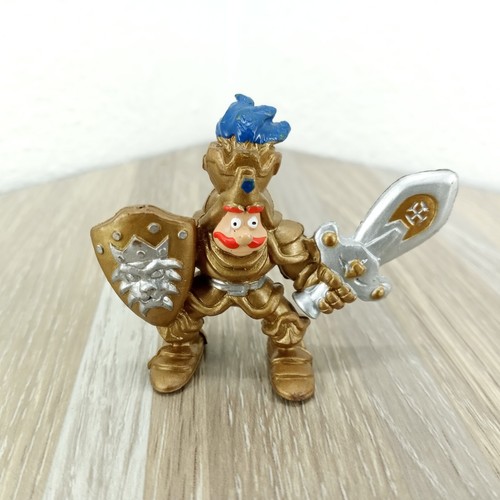 PVC Knight In Gold Colored Armor 2 inch Height Collectible Toys | eBay