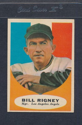 1961 Topps #225 Bill Rigney Angels VG/EX *4957 | eBay