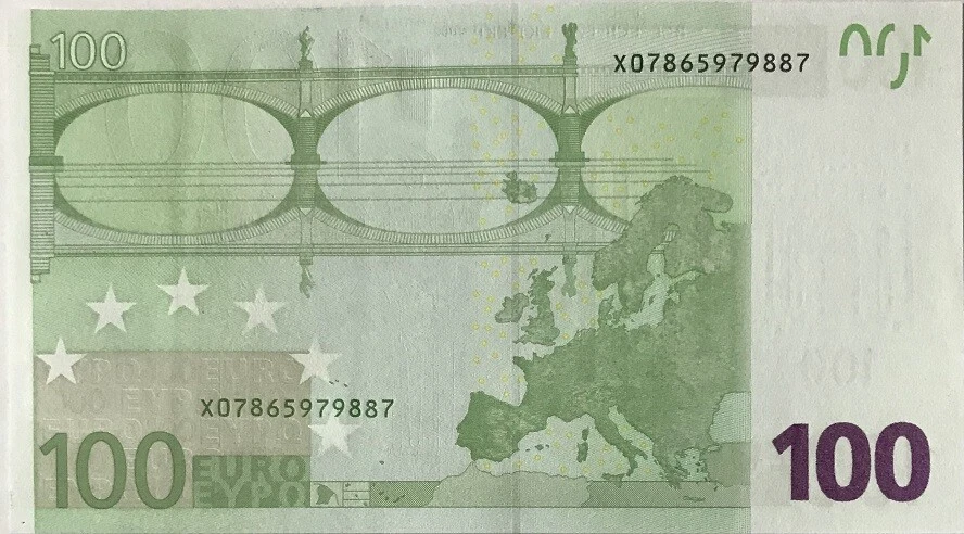 100 Euro Back