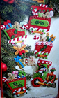 Bucilla CANDY EXPRESS TRAIN Felt Christmas Ornaments Kit Original ...