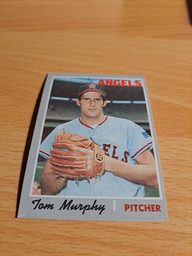 1970 TOPPS BASEBALL CARD # 351 TOM MURPHY ANGELS PITCHER | eBay