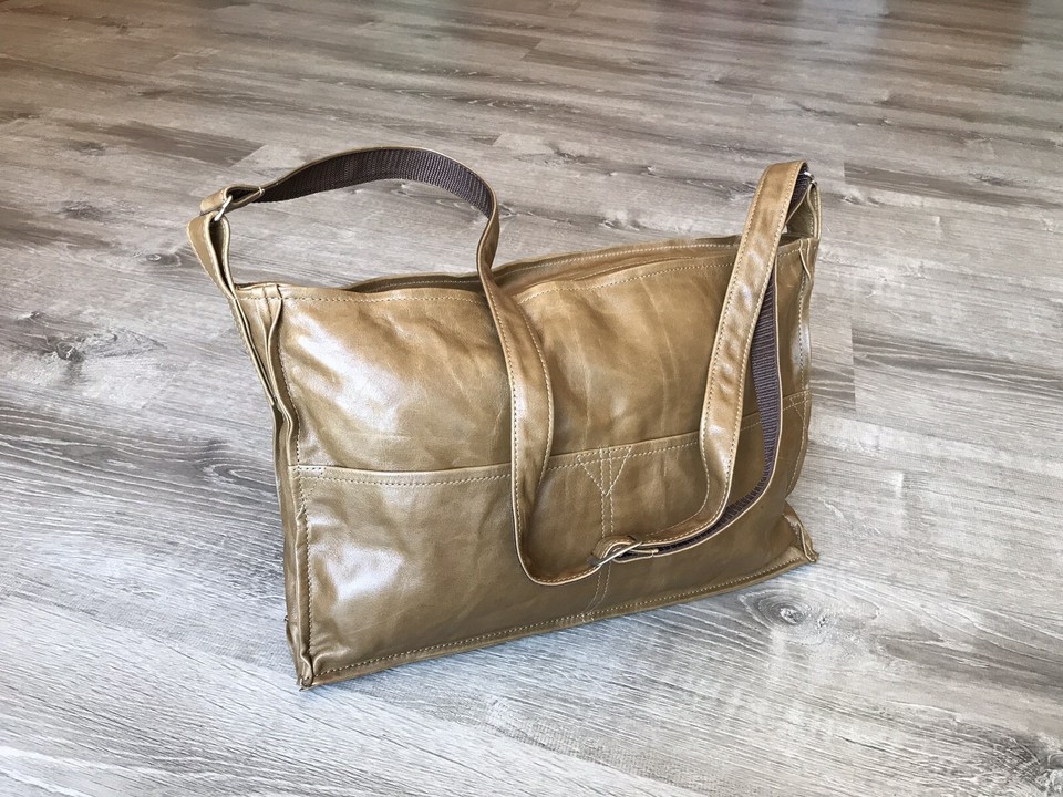 Distressed Leather Crossbody Bag, Rustic Messenger Purse, Handmade ...