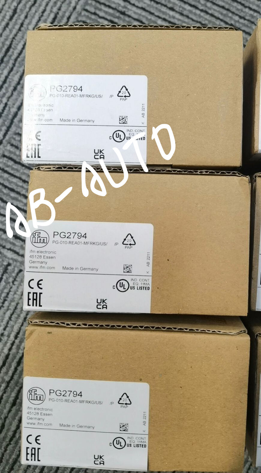 PG2794 IFM Flowmeter PG2794 IFM IFM Brand New Fast Shipping DHL/FedEX ...