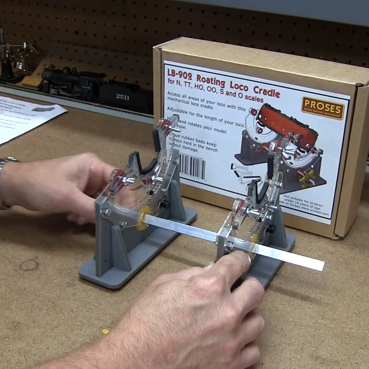 Rotating Loco Cradle for Model Trains and Scale Models | eBay Australia