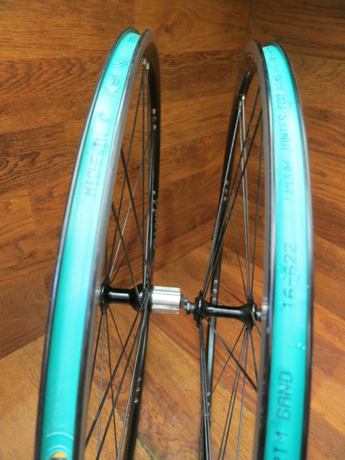 NOS CAMPAGNOLO VENTO G3 9 10 11 SPEED 700C CLINCHER WHEEL SET - BLACK ...