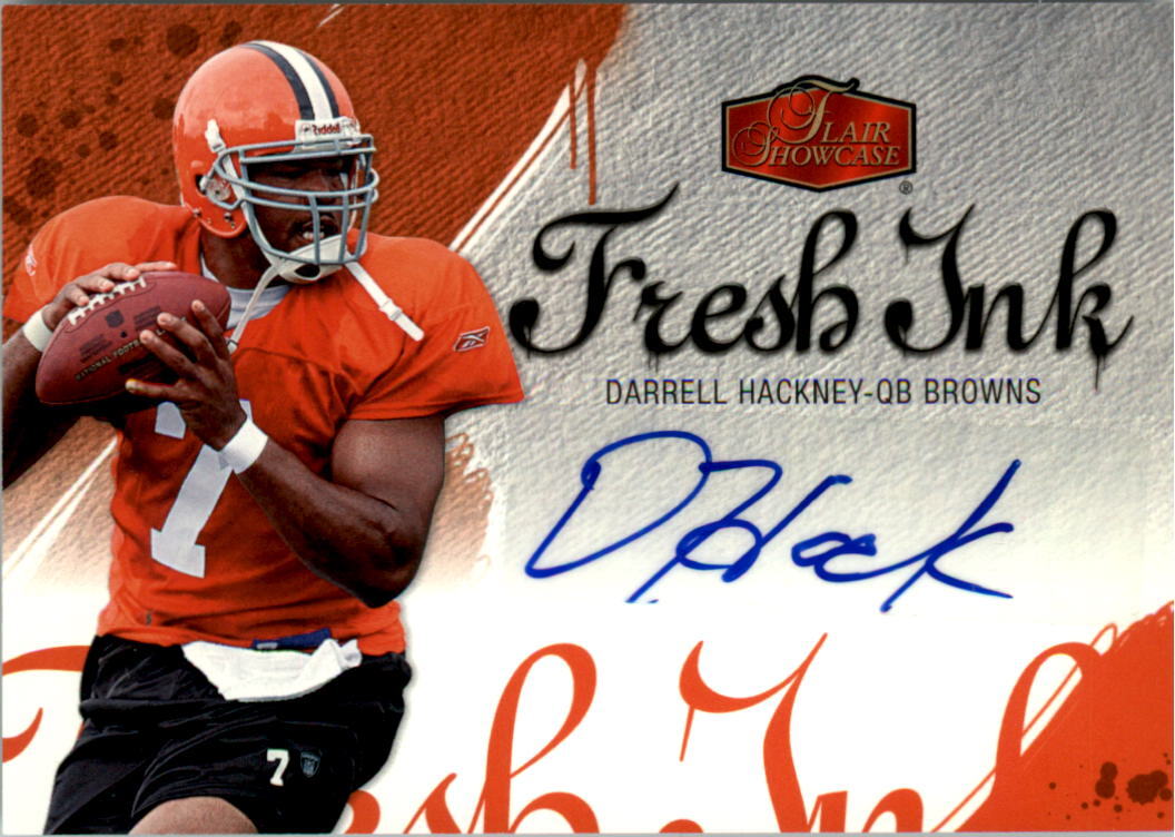 2006 Flair Showcase Fresh Ink #FIDH Darrell Hackney AUTO - NM-MT | eBay