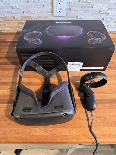 Meta Oculus Quest 64GB VR Headset - Black (Left wand/controller missing ...