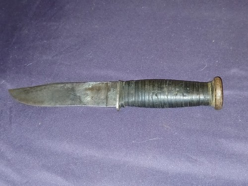 US WW2 Ka-Bar USN Navy MK1 Fighting Knife | eBay