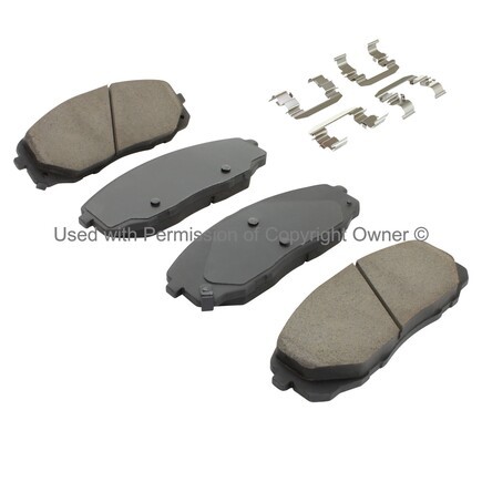 Mpa Electrical 1003-1814C Quality Built Black Series Ceramic Brake Pads ...