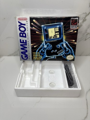 Vintage 1989 Nintendo Game Boy DMG-01 Box + Foam – Original Retro ...