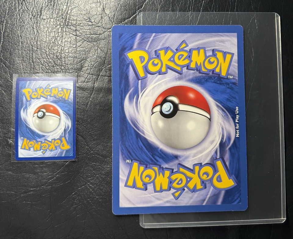 2002 ROCKETS SNEASEL 5 Pokémon BEST OF WINNER PROMO JUMBO VINTAGE CARD ...