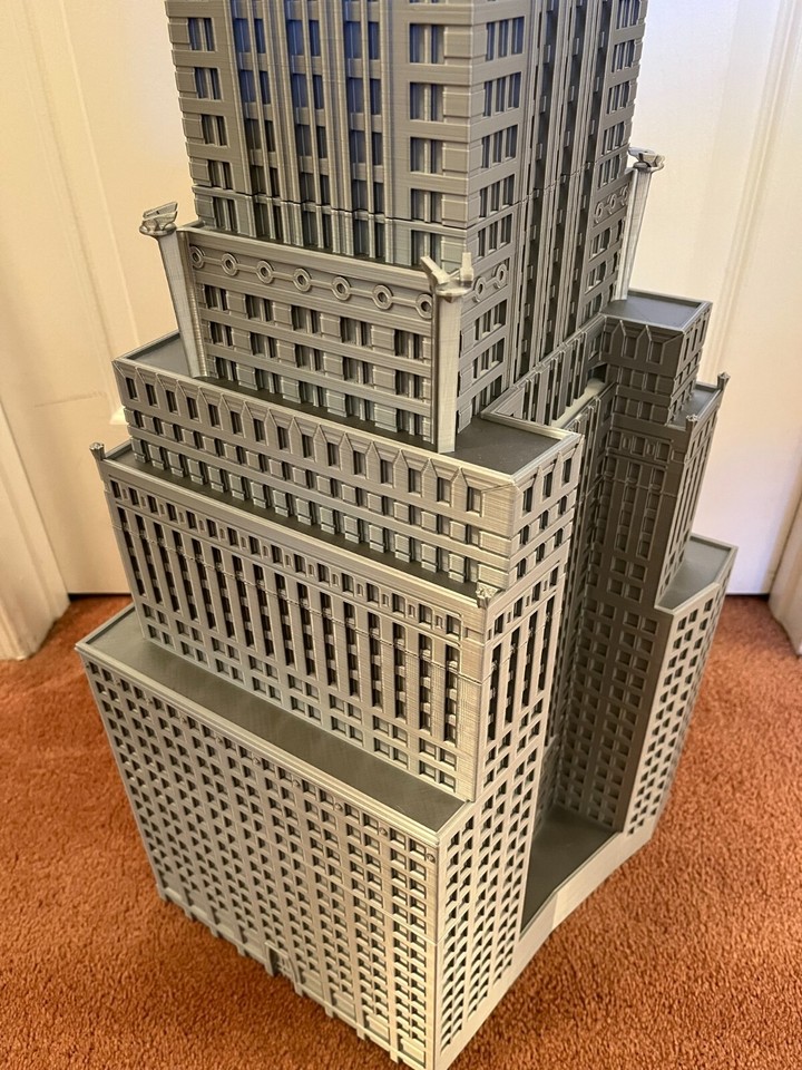 Extra Large Chrysler Building Model- 3D Printed | eBay