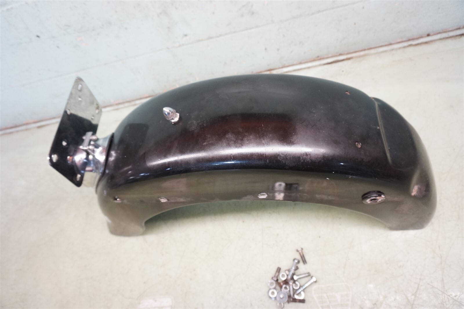 Harley Panhead Duoglide Knucklehead FL FLH Shovelhead *2679 Rear Fender ...
