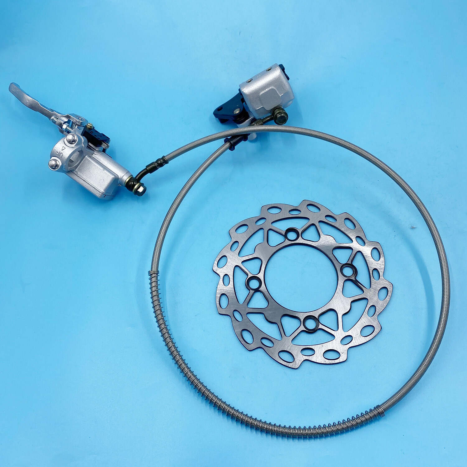 OEM Dirt Pit Bike Parts Front Hydraulic Brake Caliper W/ Pads Disk ...