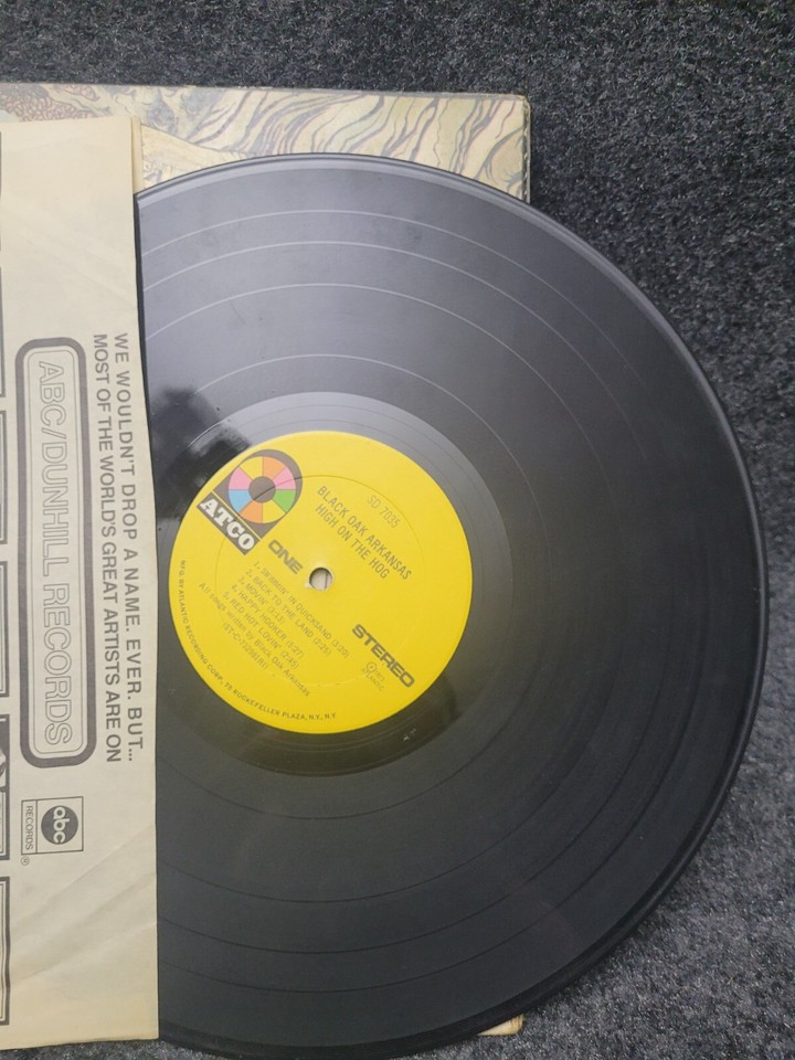 Black Oak Arkansas High on the Hog LP 1973 Atco SD 7035 Southern Rock ...