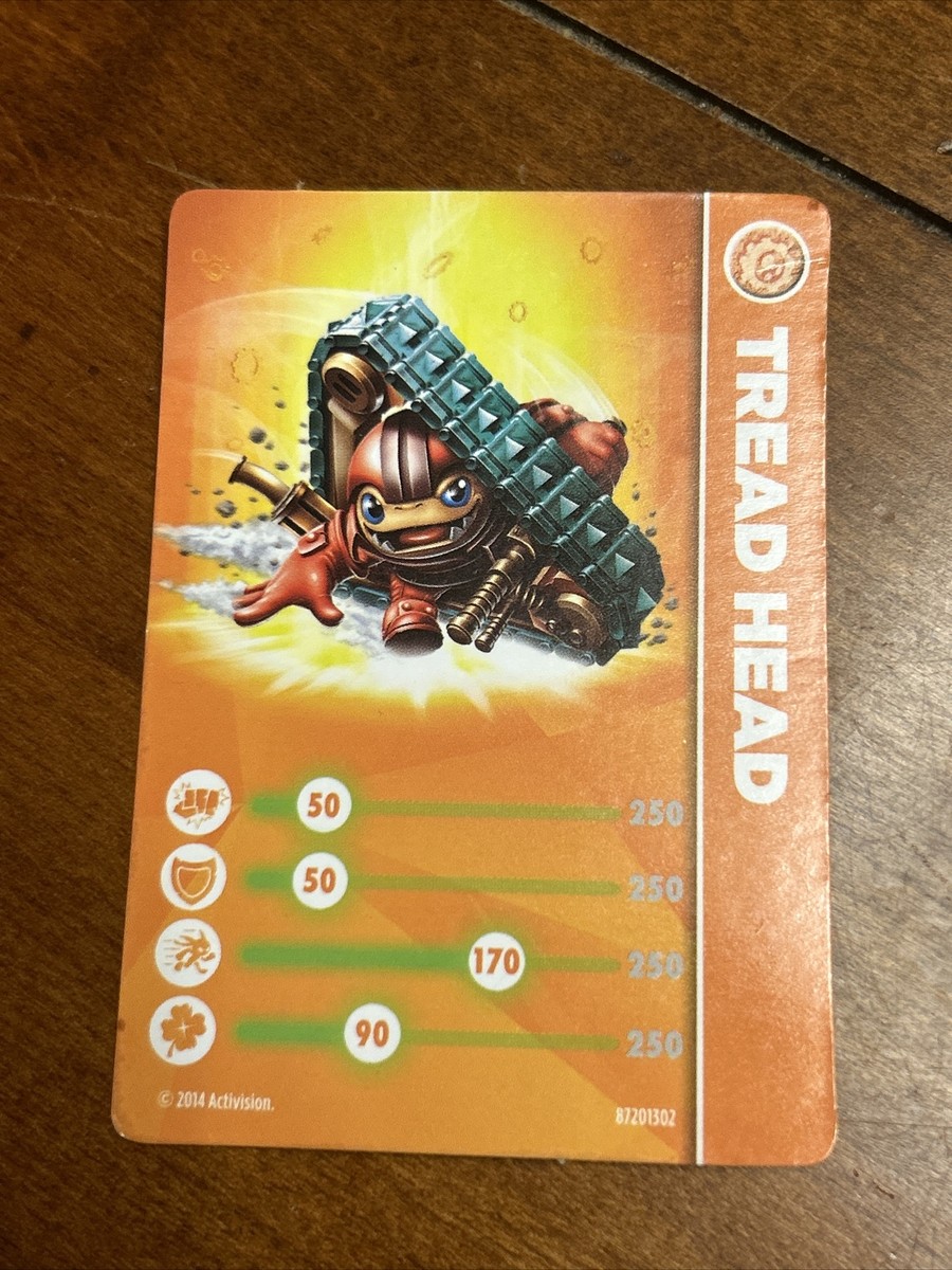 Skylanders Trap Team Tread Head