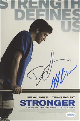 Jeff Bauman & David Gordon Green "Stronger" AUTOGRAPHS Signed 8x12 ...