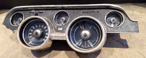 1968 Ford Mustang Instrument Cluster USED. C8ZF-10843 | eBay