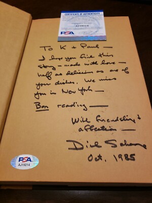 Signed Distant Replay Book By Dick Schapp ESPN hardback book Sports ...