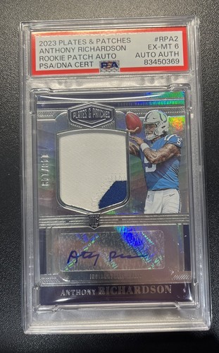 2023 Panini Plates & Patches - Rookie Patch Autographs #RPA-2 Anthony ...