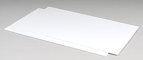 Plastruct White Sheet Styrene .100 (2) - Model Scratch Building Plastic ...