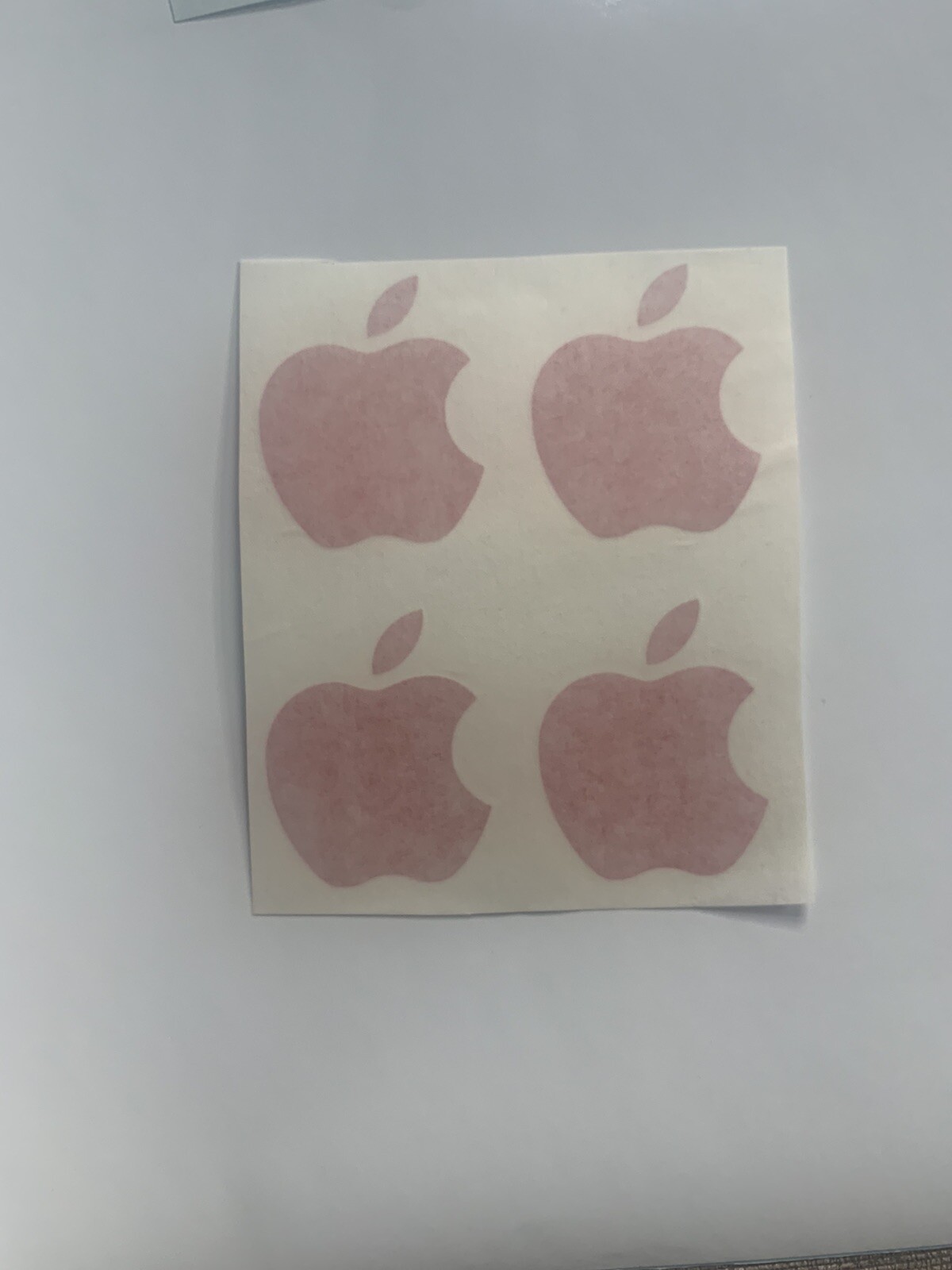 Apple Logo Stickers x4. Phones Laptops Cars Vans Trucks Bikes | eBay