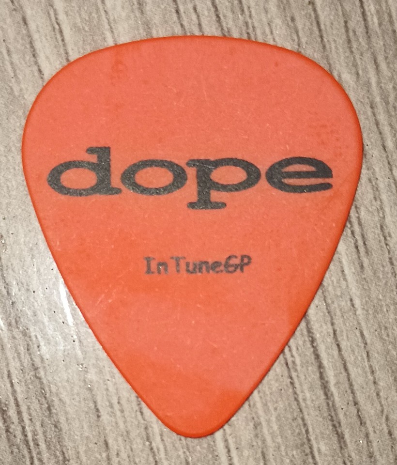 Dope- Guitar Pick Go F*ck Yourself Static X, Dope The Band | eBay