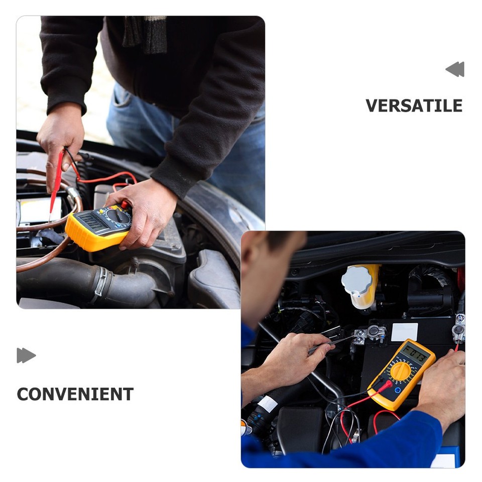 6 Sets Test Needle Multimeter Probes Back Probe Automotive Insulation ...