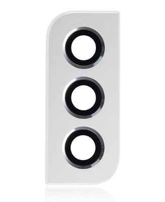 SAMSUNG GALAXY S22/ S22 PLUS BACK CAMERA LENS WITH BEZEL RING (WHITE ...