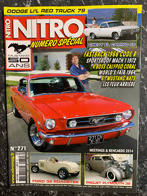 Magazine Nitro N°271 - L'Univers de l'Américaine en France | eBay