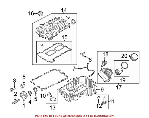 Genuine OEM Engine Oil Level Sensor for BMW 12617638341 | eBay